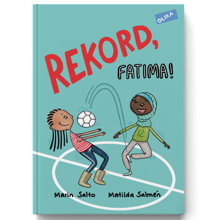 Rekord Fatima - fotbollsbok av Karin Salmson, Olika förlag